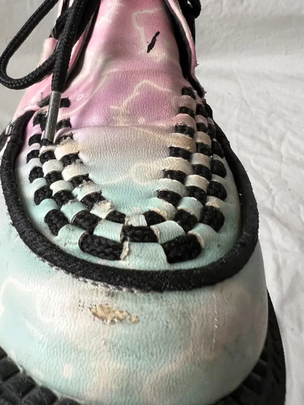tuk | Shoes | Tuk X Hello Kitty Viva Mondo Creepers Pastel Ombre Womens ...